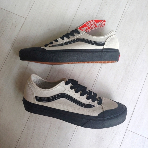 Vans | Shoes | Vans New Style 36 Decon Sf Salt Wash Marshmallowblack ...